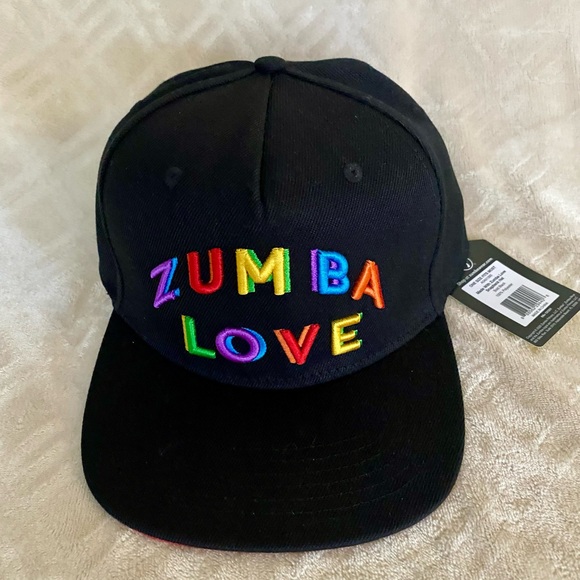 Zumba Fitness | Accessories | Zumba Fitness Cap Black With Colorful ...